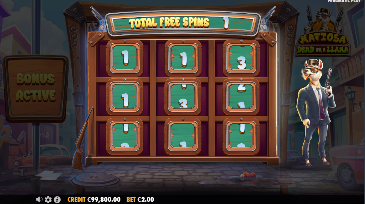 Mafiosa – Spin for Big Crime Boss Wins!